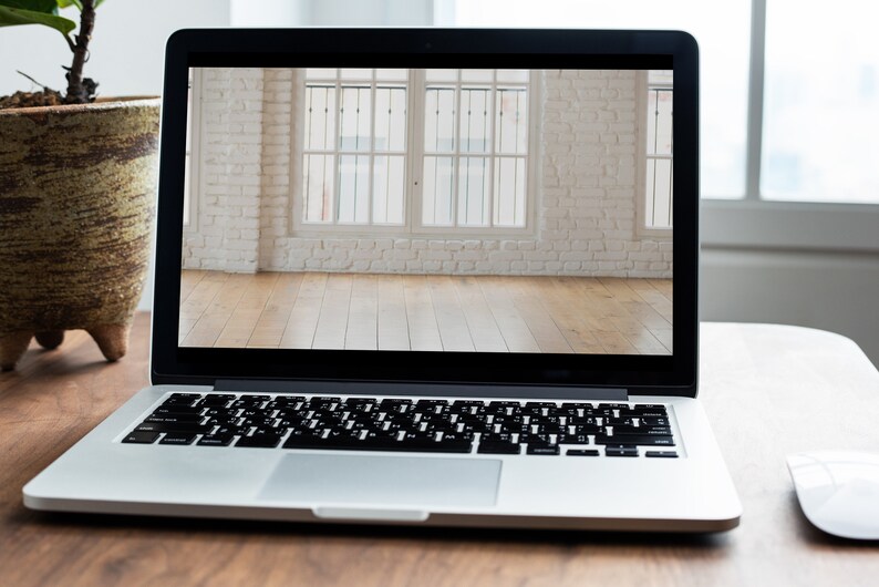 Plain Wall Yoga Studio Background, Online Class Virtual Background ...