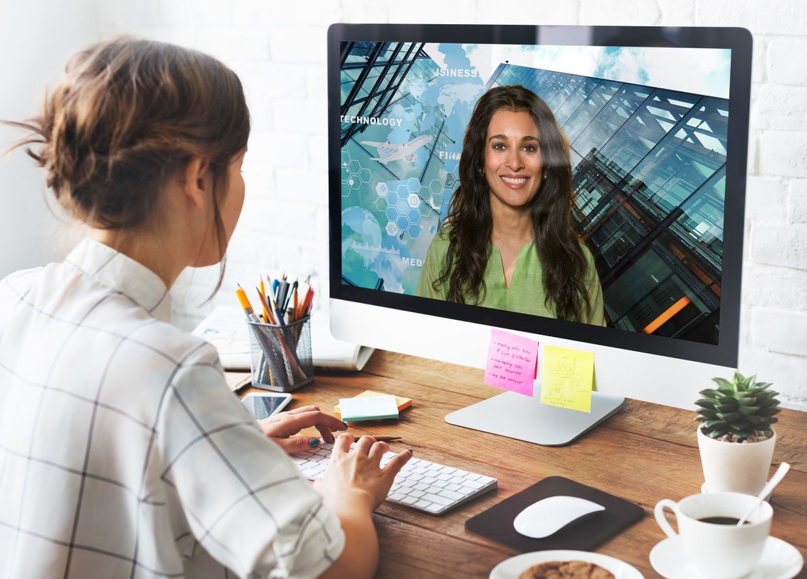 Zoom Background Office Building, Virtual Background for Zoom, Skype ...