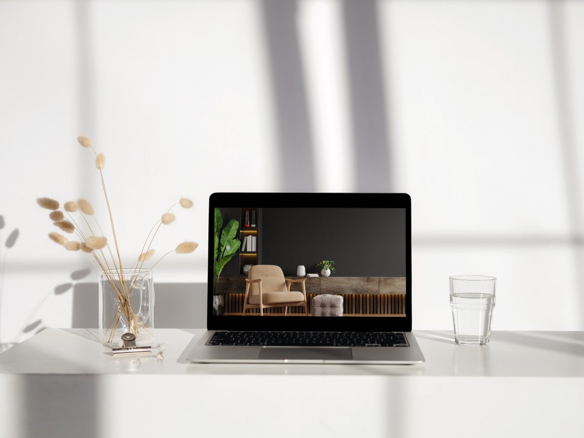 Home Virtual Zoom Background, MS Teams Digital Download Virtual ...