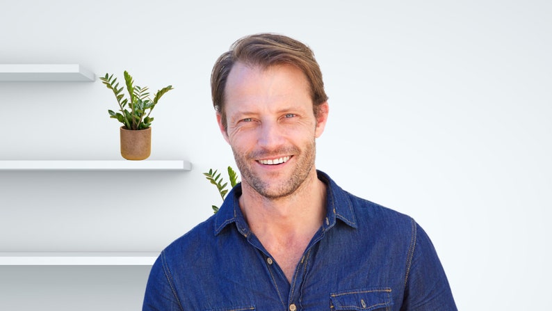 Shelves Zoom Background, Realistic Bookshelf Virtual Background ...