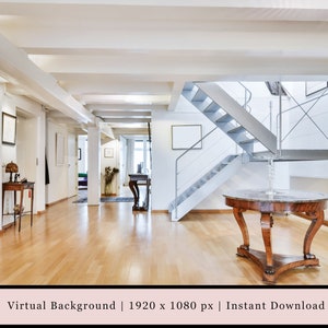 Home Office Digital Background, Zoom Meeting Background, MS Teams ...