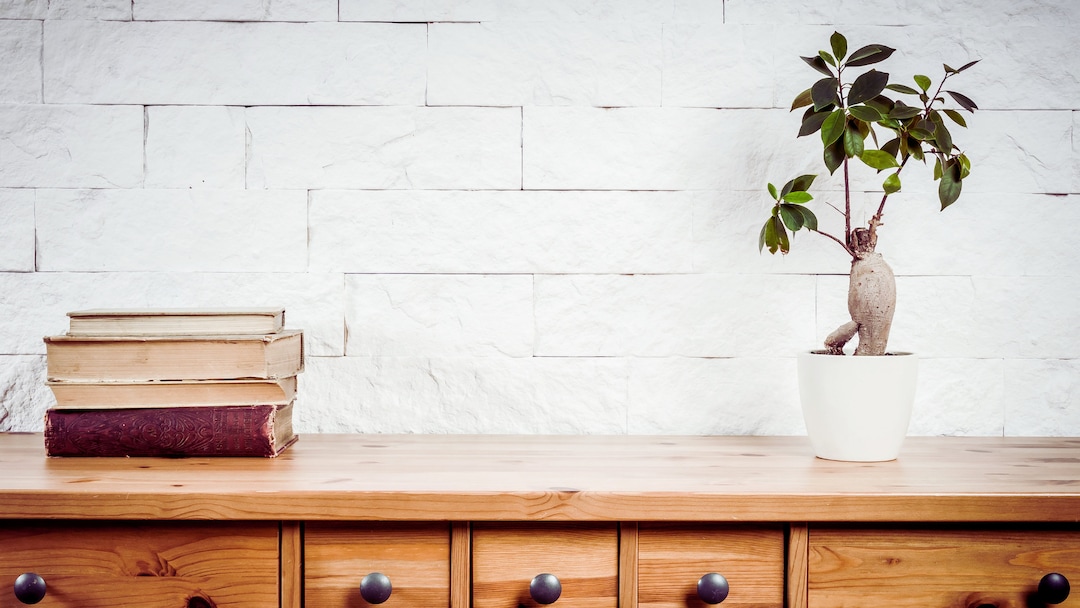 Instant Download Zoom Background, Wooden Table Office Backdrop With ...