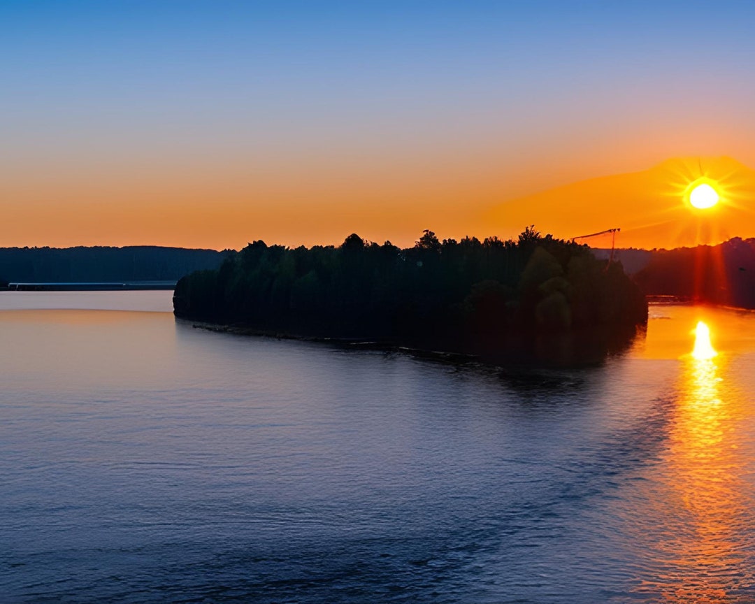 Sunset Zoom Background, Photography Backdrop, Work From Home Office ...
