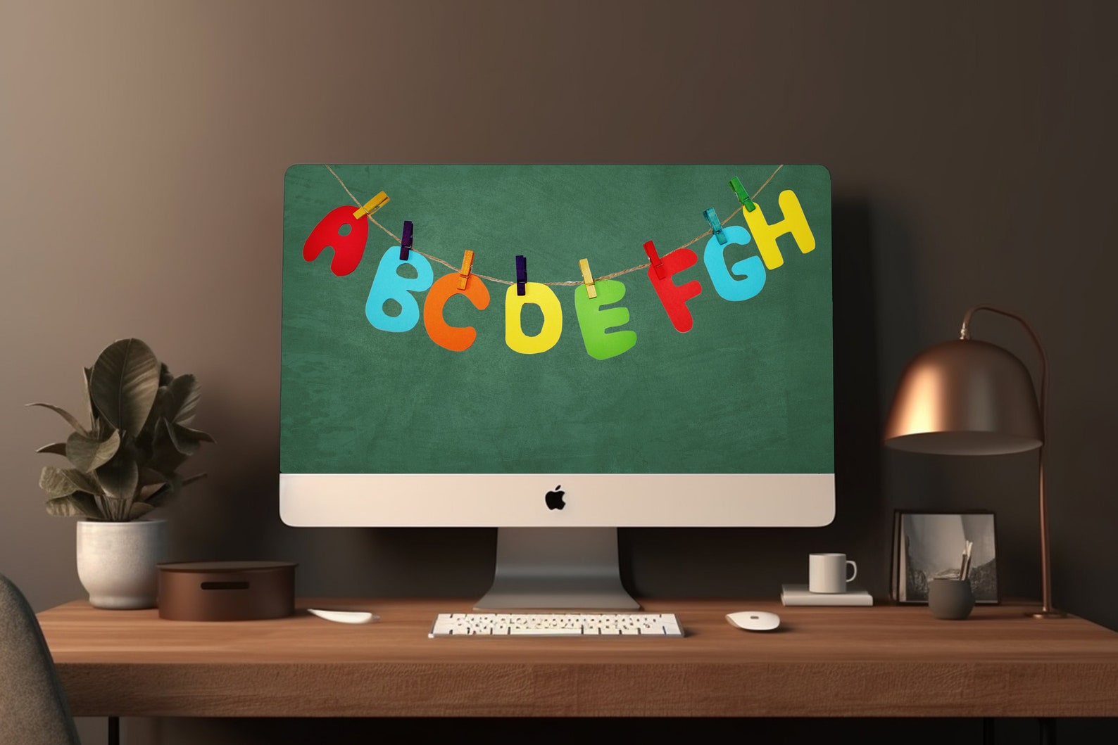 Zoom Background Teacher, Virtual Background Home Office Vipkid Backdrop ...