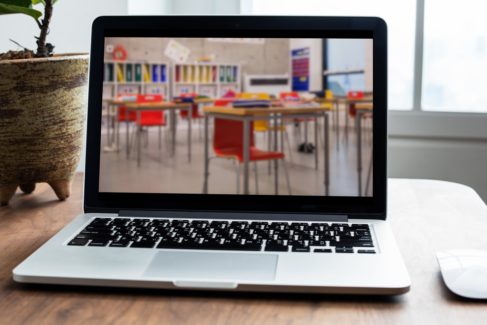 Teaching Zoom Background, Online Teacher Virtual Background, Vipkid ...