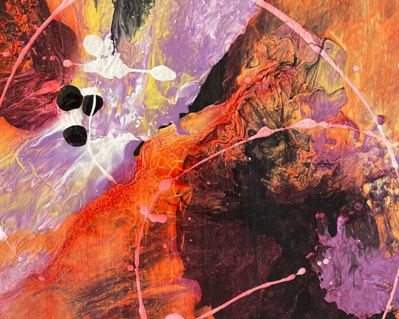 Virtual Background Original Painting, Colorful Background, Zoom ...