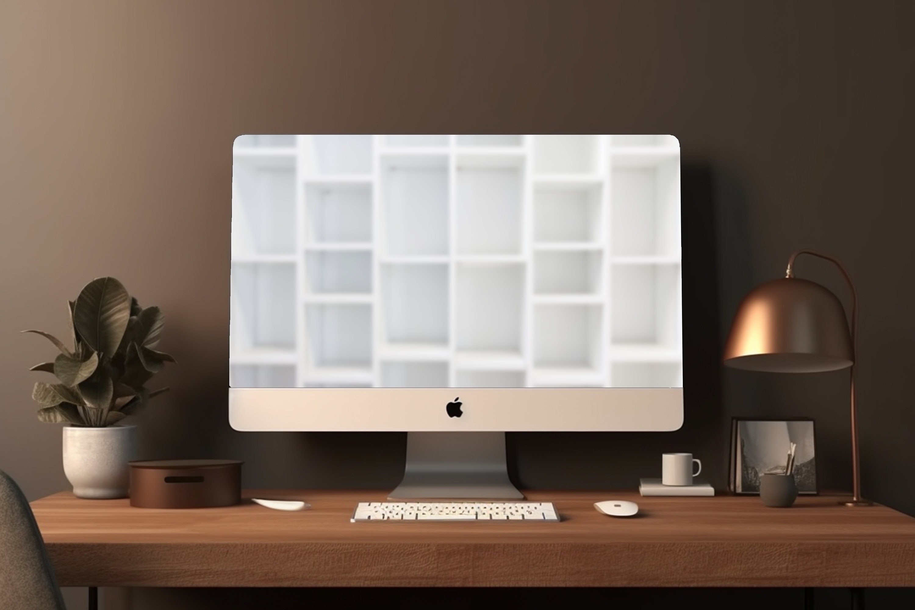 Blurred White Bookshelf Zoom Backgrounds, MS Teams Background Digital ...