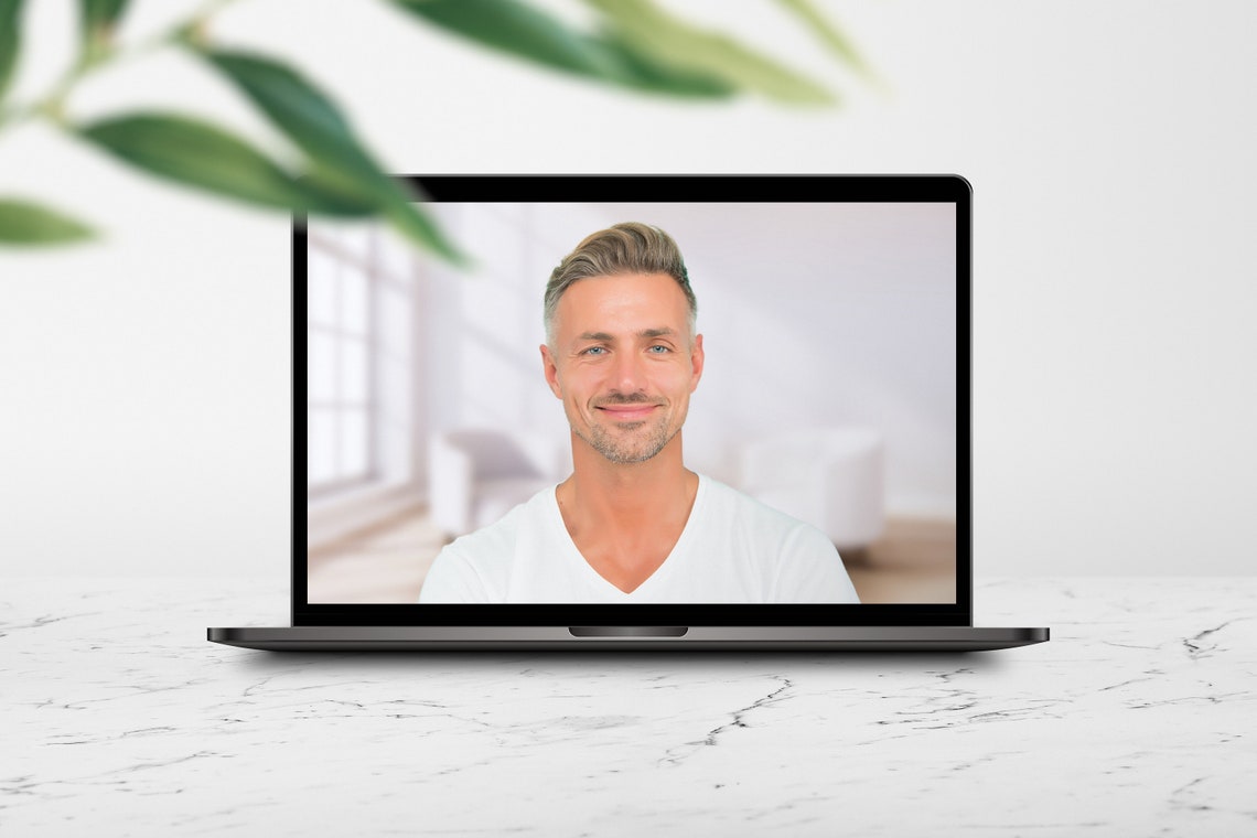 Minimalist Bright Zoom Background, Work From Home MS Teams Digital ...