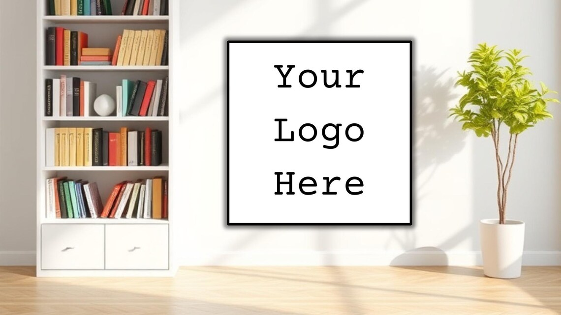 Custom Zoom Background Home Office, Professional Zoom Meeting Backdrop ...
