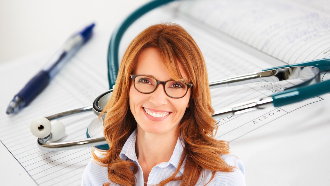 Healthcare Professional Zoom Background, MS Team Backdrop, Digital ...