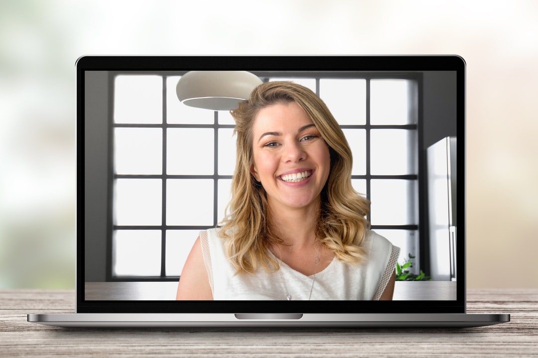 Bright Zoom Background Window, Videoconferencing Backdrop Online ...