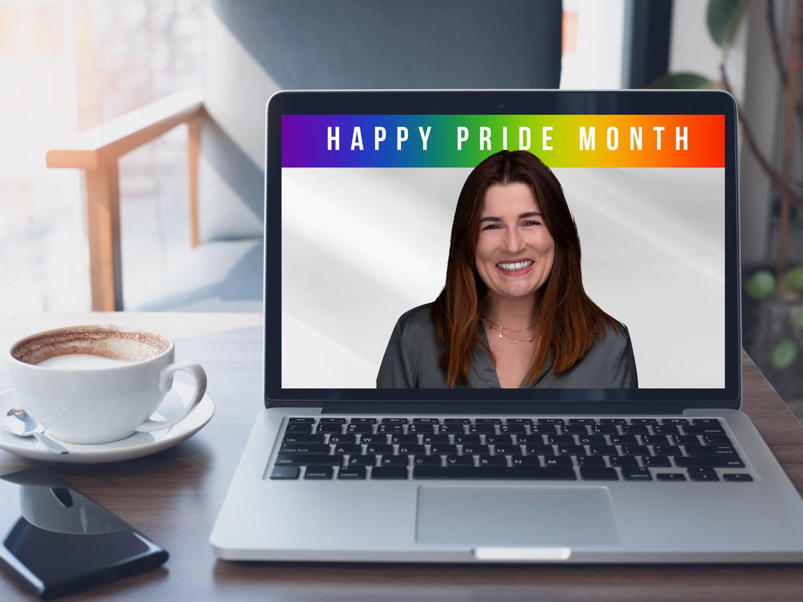 Zoom Background for LGBTQ Pride Month, Work From Home Virtual ...