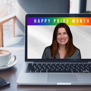 Zoom Background for LGBTQ Pride Month, Work From Home Virtual ...