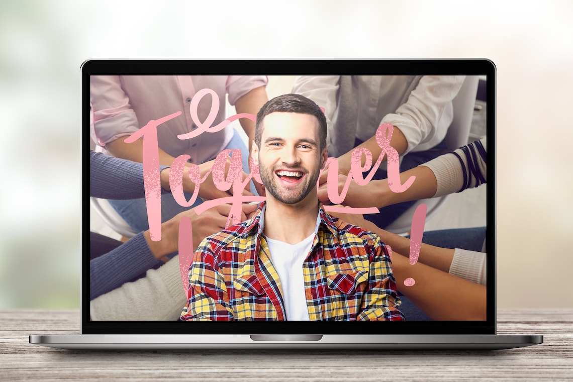 Best Teamwork Zoom Meeting Background Digital Home Office - Etsy