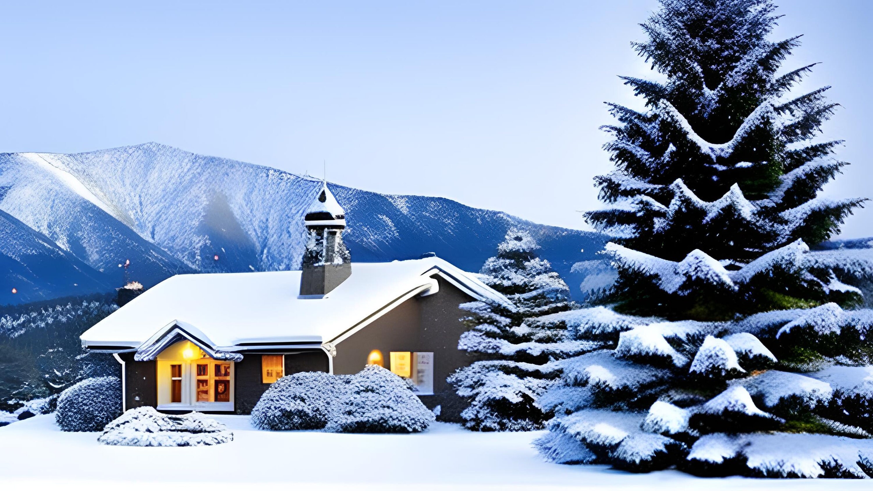 Zoom Background Home Office, Digital Xmas Backdrop, Snow Digital ...