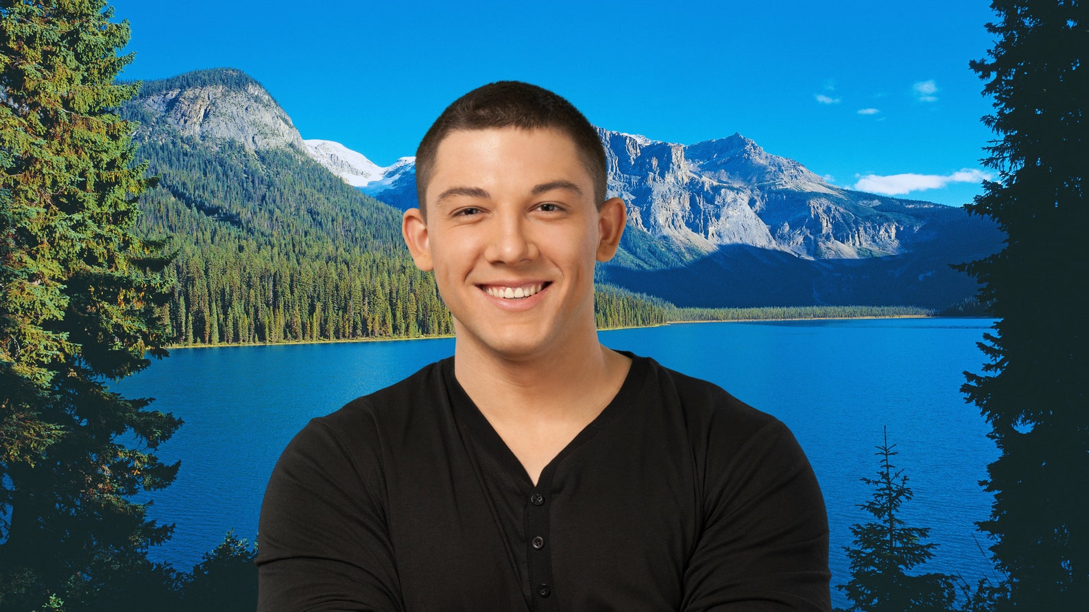 Zoom Background Mountains and Lake, Microsoft Teams Virtual Background ...