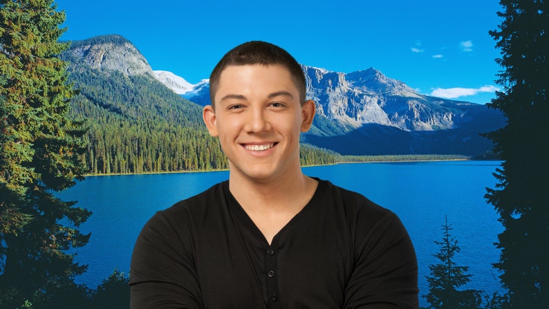 Zoom Background Mountains and Lake, Microsoft Teams Virtual Background ...