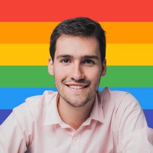 Work From Home Zoom Background to Celebrate LGBTQ Pride Month, Bright ...