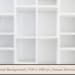 Blurred White Bookshelf Zoom Backgrounds, MS Teams Background Digital ...