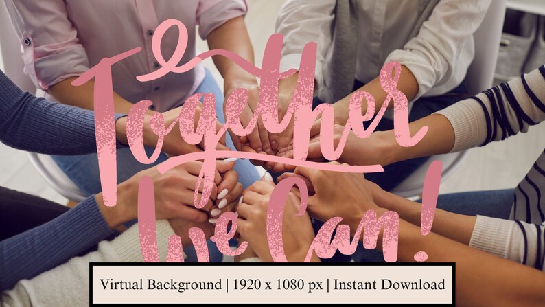 Best Teamwork Zoom Meeting Background, Digital Home Office Backdrop ...