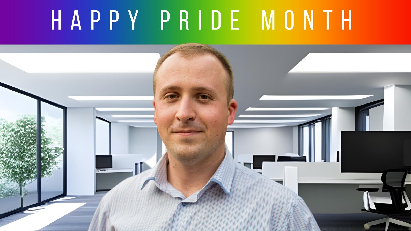 Zoom Background for LGBTQ Pride Month, Work From Home Virtual ...