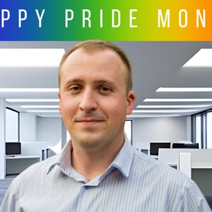 Zoom Background for LGBTQ Pride Month, Work From Home Virtual Background, LGBTQ Ally, Digital ...