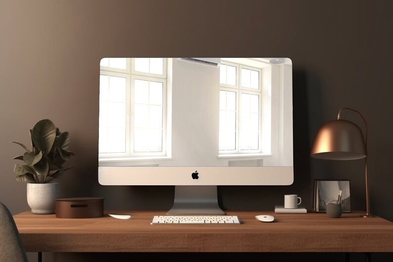 Home Office Window Background, Bright Light Zoom Backgrounds ...