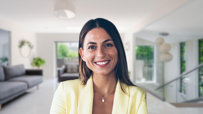 2 Zoom Backgrounds Blurry Home Office, Blurred Background, Zoom Virtual ...