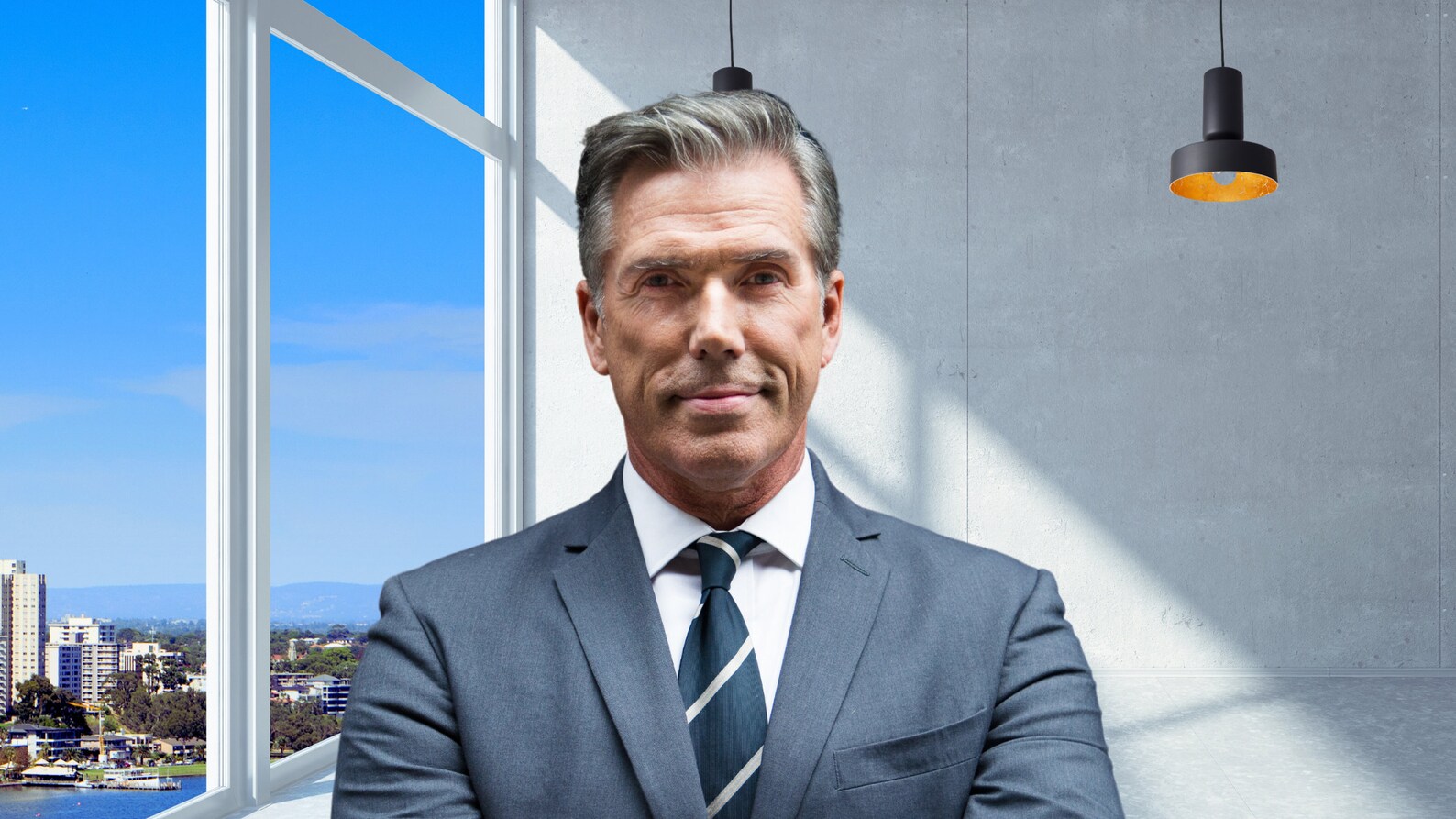 Instant Download Zoom Background, Clean Bright Windows Office Backdrop ...