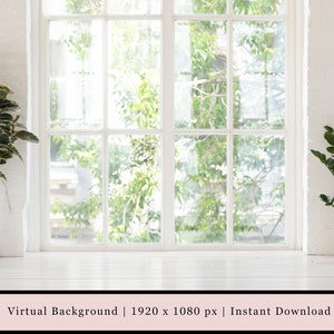 Window Zoom Background, Online Class Virtual Background, Yoga Studio ...