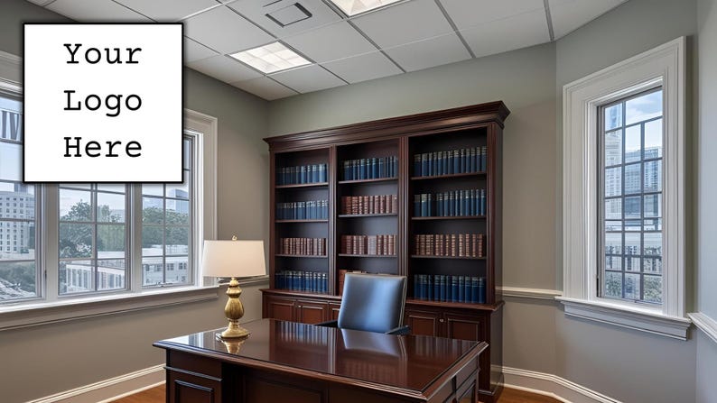 Lawyer Zoom Backgrounds, Legal Office Virtual Backdrops, Attorney ...