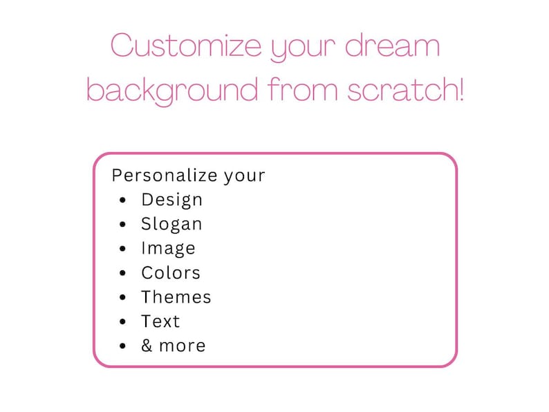 Fully Customize Your Zoom Background, Personalized Virtual Background ...