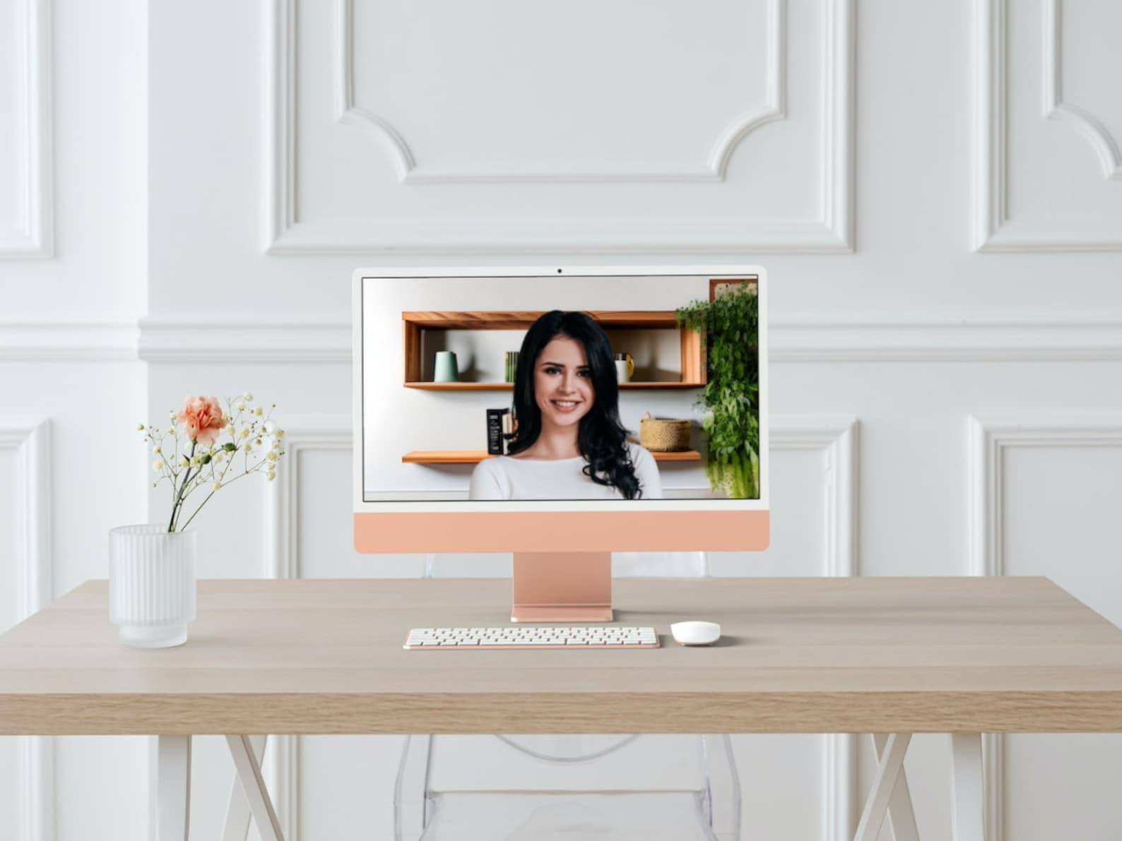 Zoom Background, Work From Home Virtual Background, MS Teams Backdrop ...