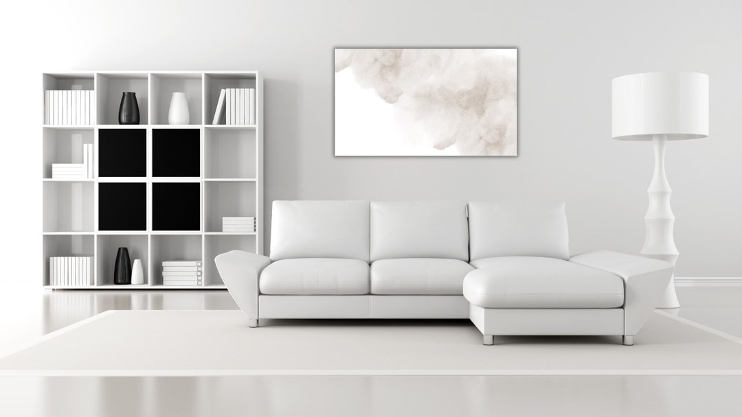 Modern White Home Office Zoom Background, Zoom Meeting Virtual ...