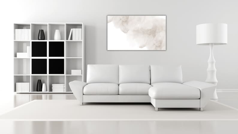 Modern White Home Office Zoom Background, Zoom Meeting Virtual ...