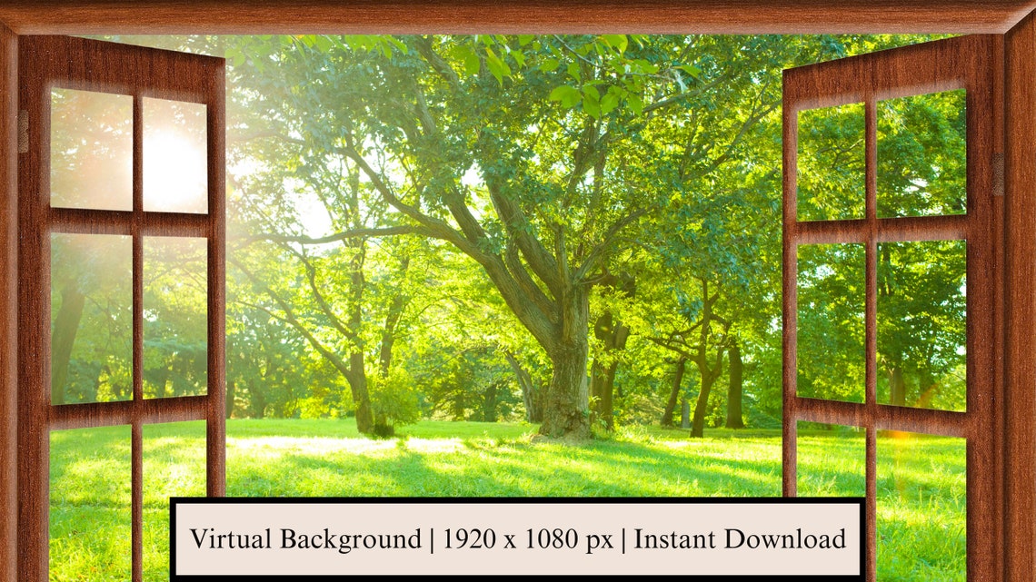 Bright Window Zoom Background Best Microsoft Teams - Etsy