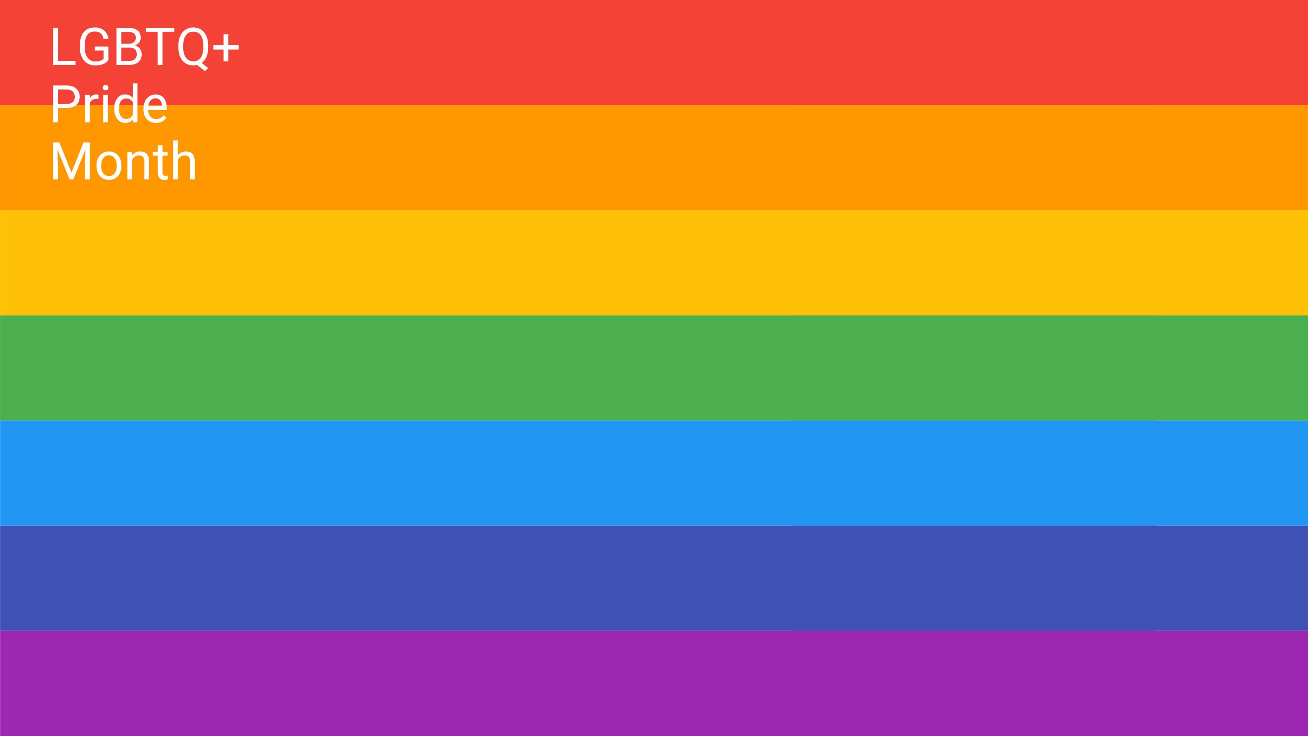 Work From Home Zoom Background to Celebrate LGBTQ Pride Month, Bright ...