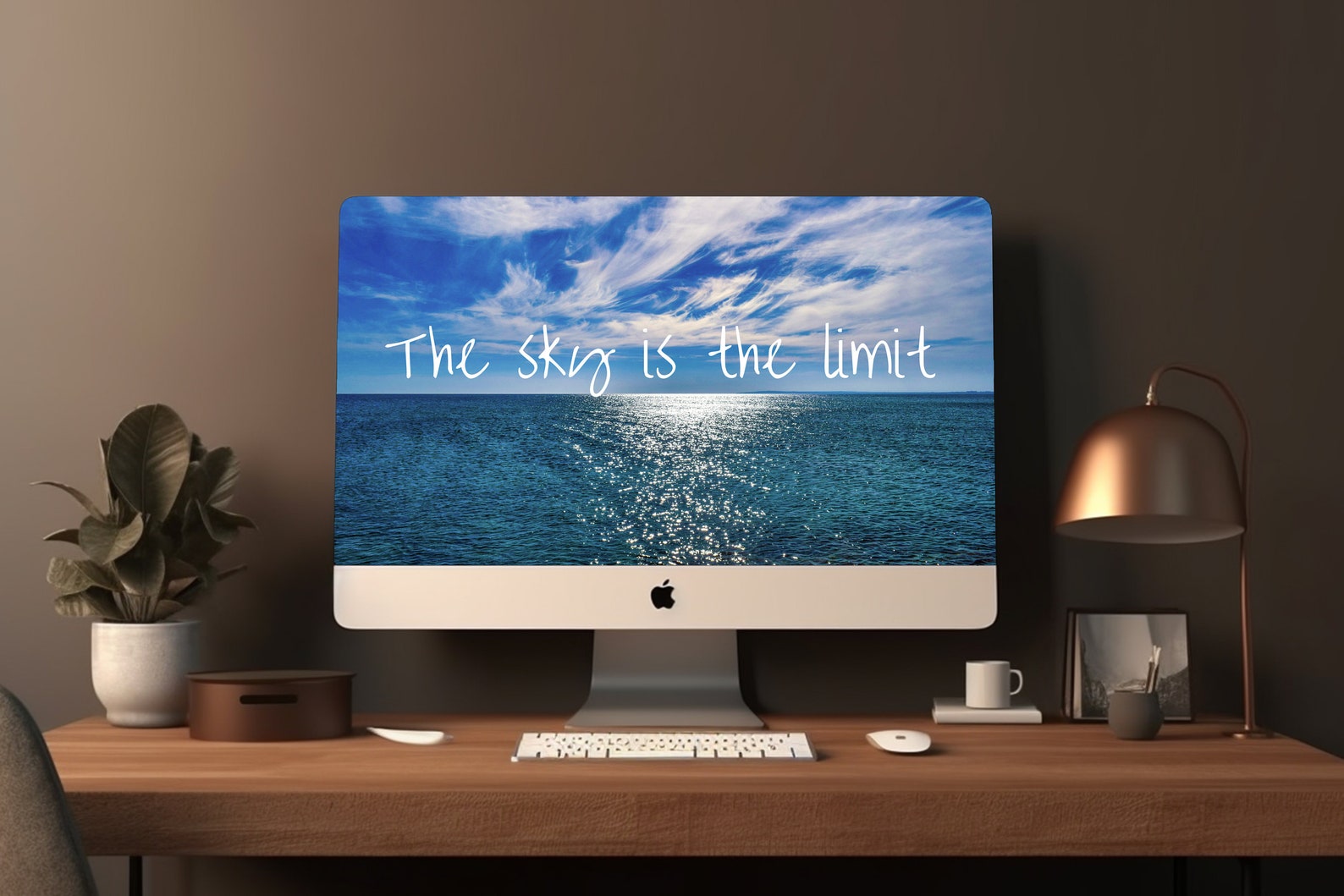 Inspirational Sky Zoom Background, Zoom Meeting Virtual Background, MS ...