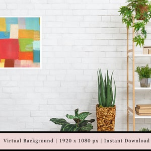 Plain Wall With Painting Background, Professional Home Office ...