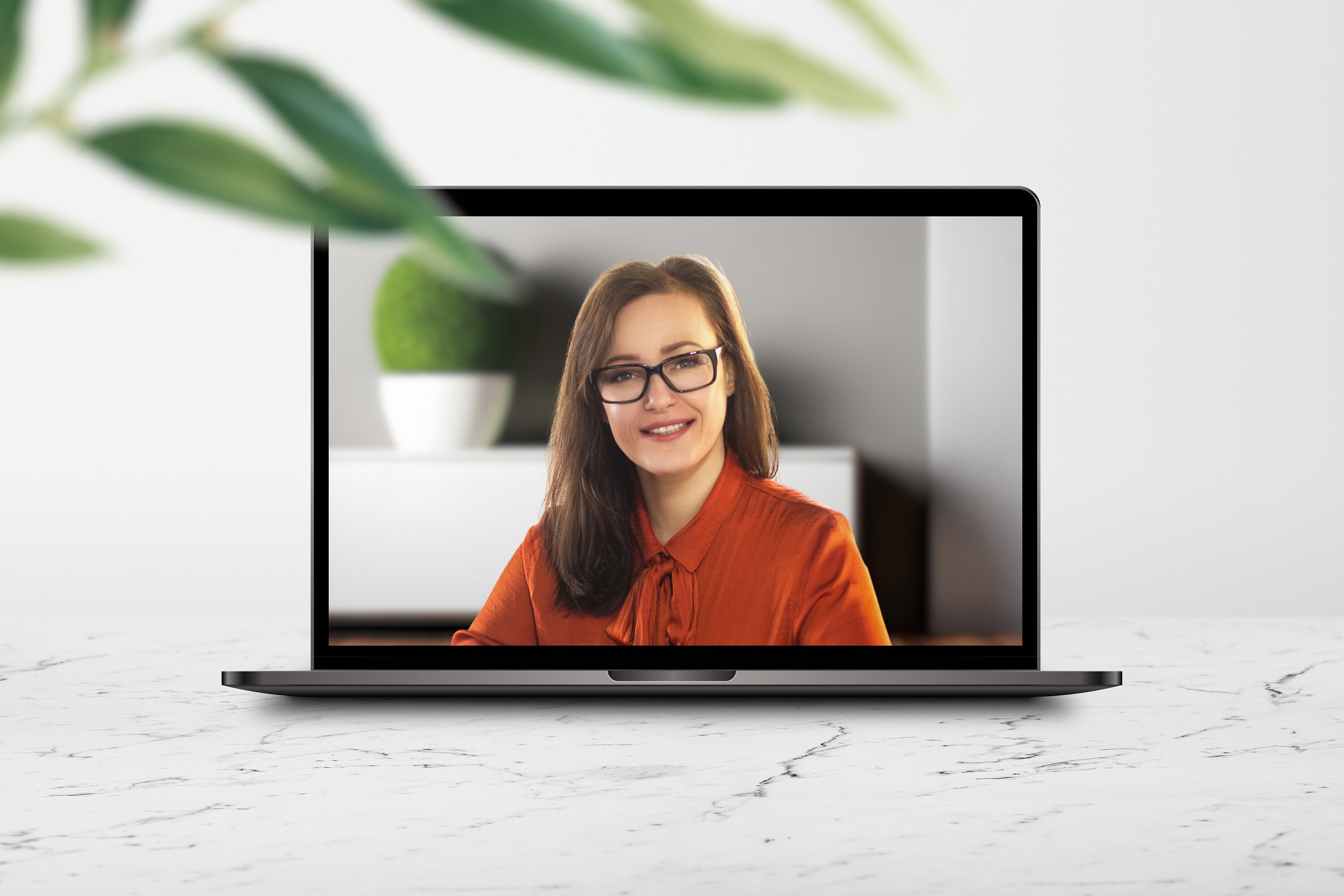 Blurred Zoom Background, Clean Professional Backdrop, Work From Home ...
