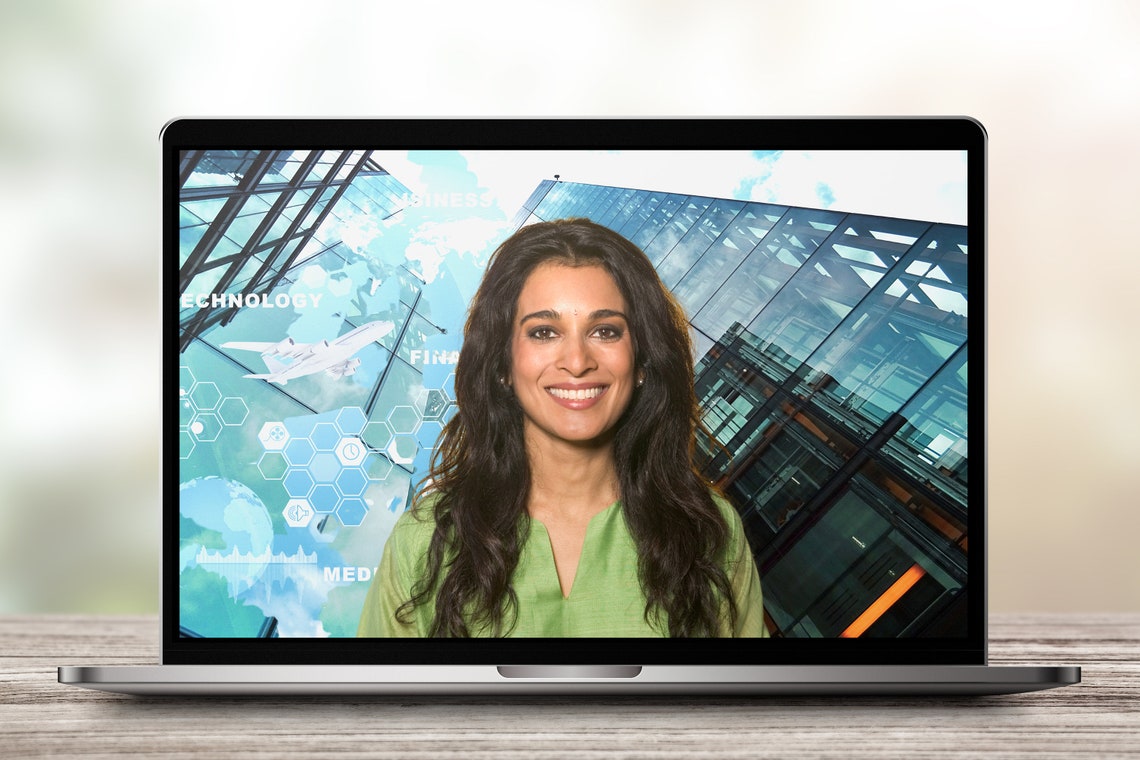 Zoom Background Office Building, Virtual Background for Zoom, Skype ...