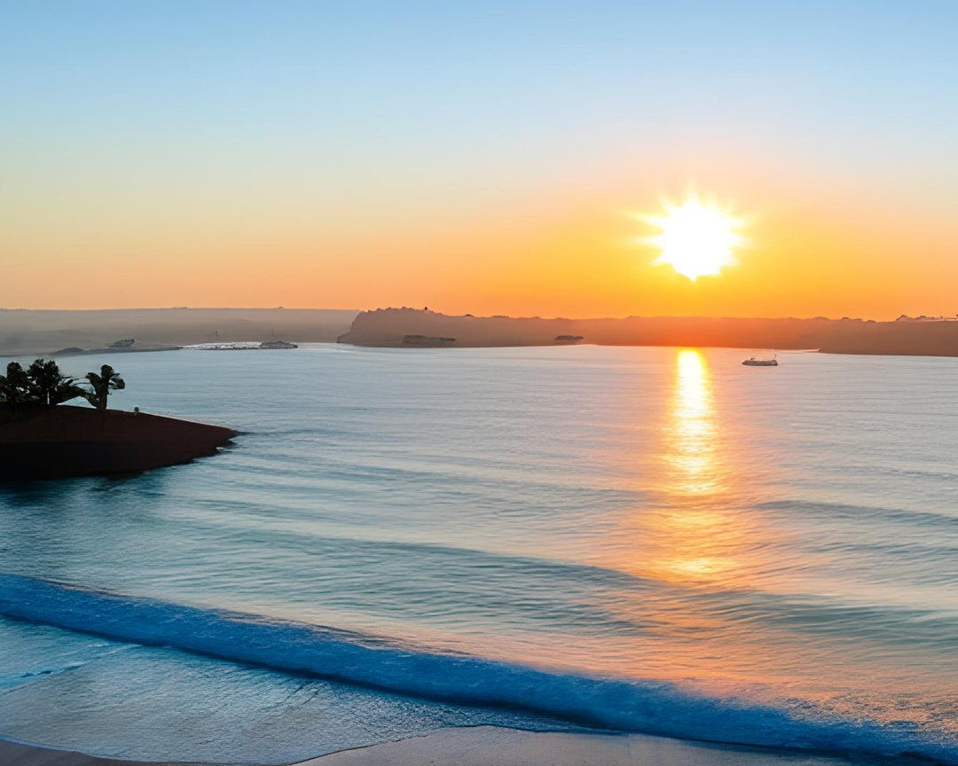 Sunset Zoom Background, Photography Backdrop, Work From Home Office ...