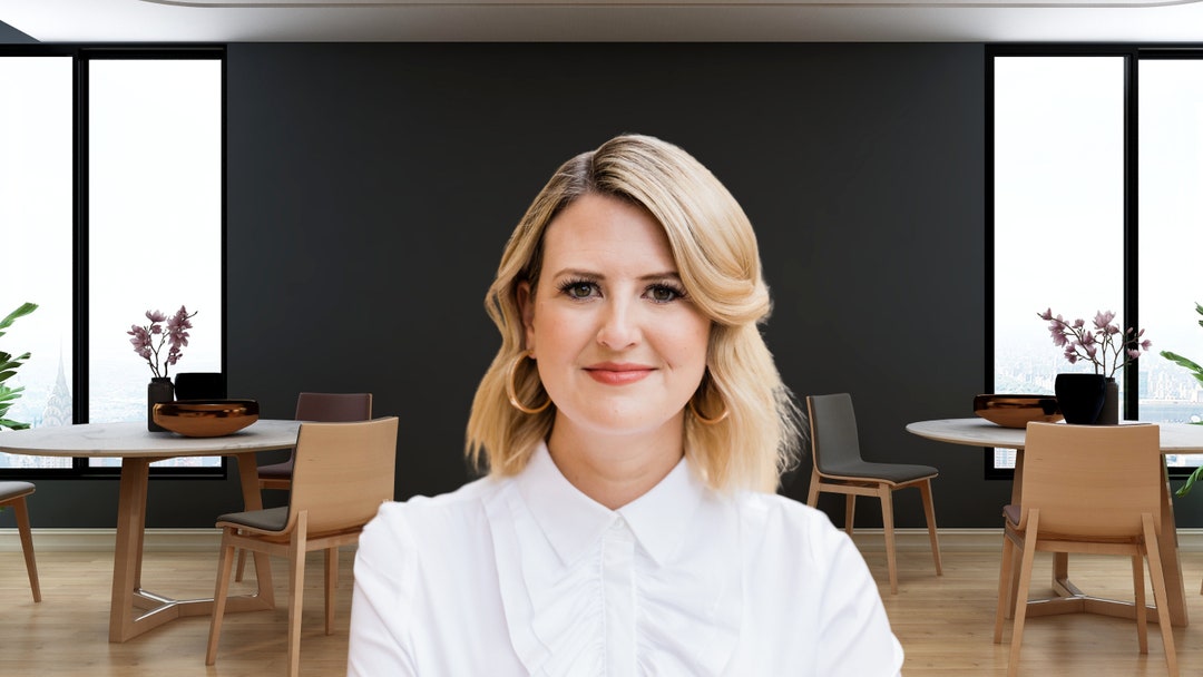 Professional Background Modern Office, Microsoft Teams Virtual ...