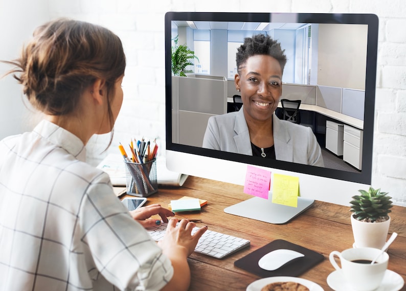 Cubicle Zoom Background, Work From Home Virtual Background, MS Teams ...