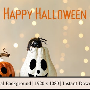 Bright Holiday Background, Zoom Halloween Background, MS Team ...