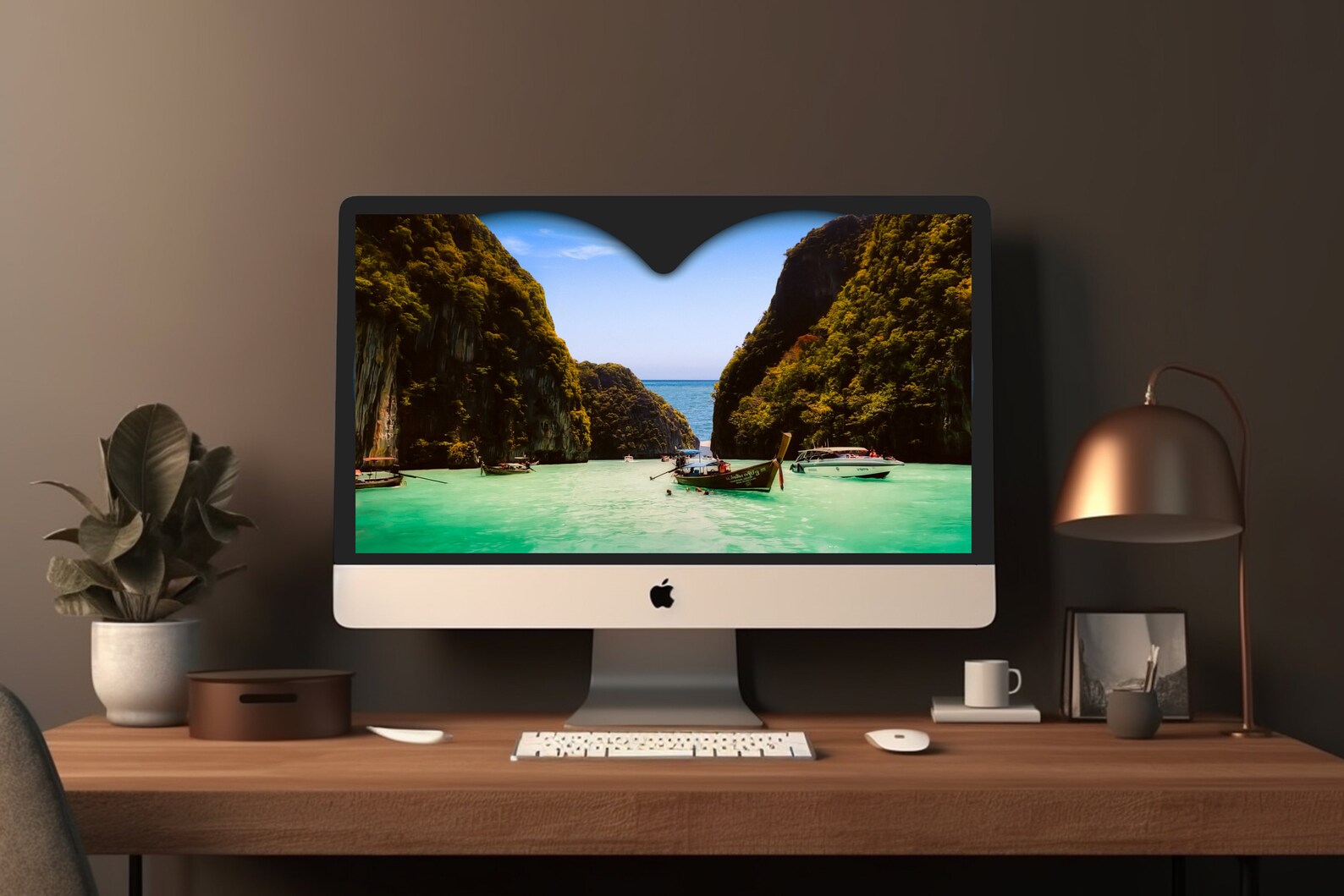 Scenery Virtual Zoom Background, MS Teams Background Instant Download ...