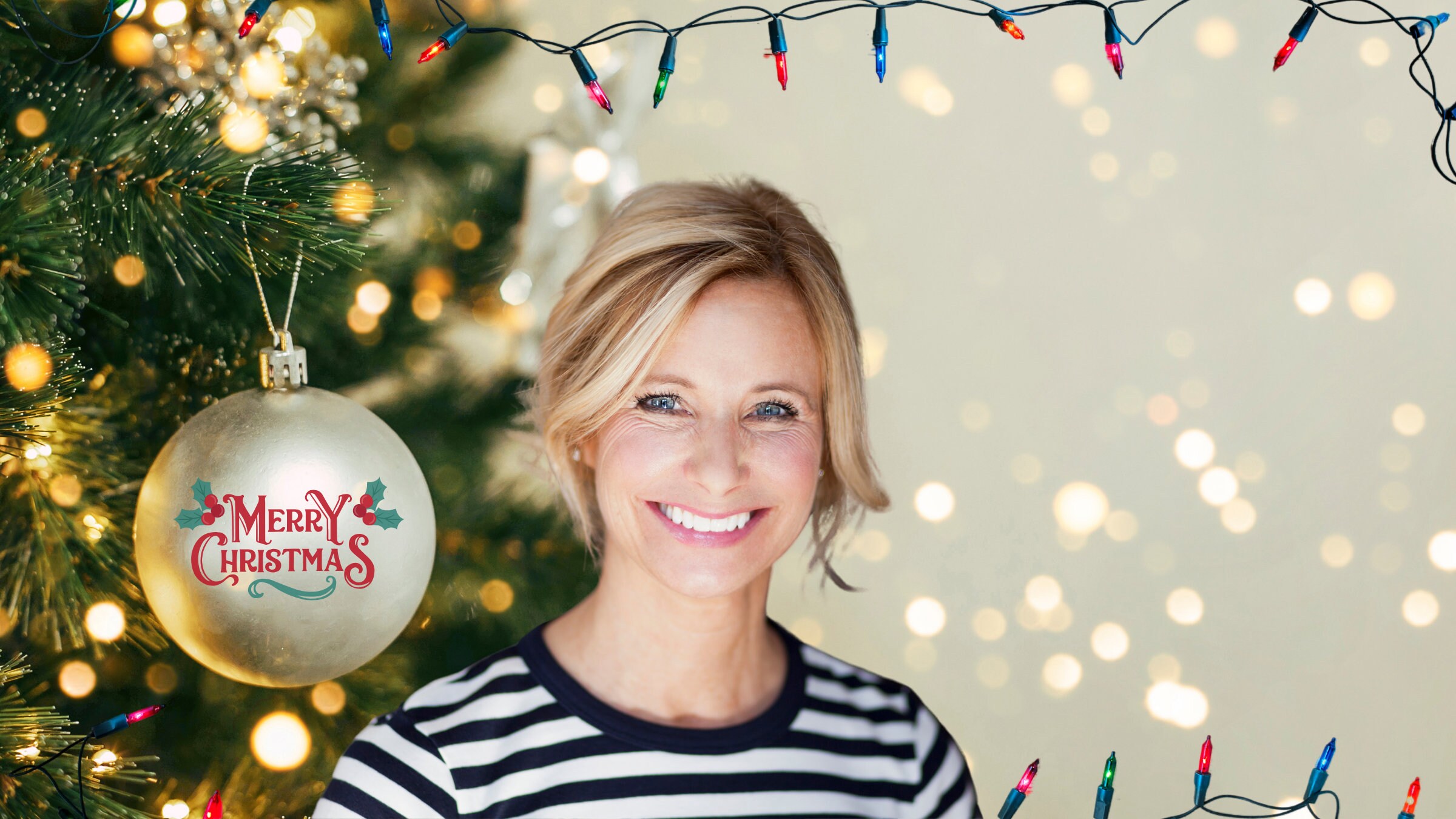 Merry Christmas Zoom Background Home Office, Christmas Virtual ...