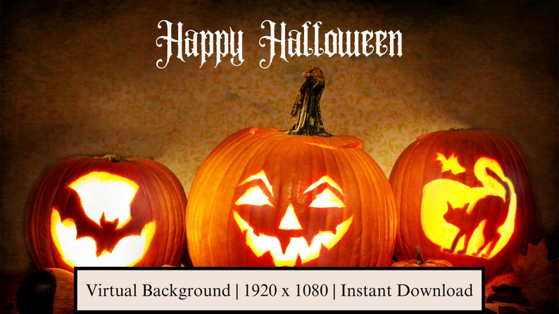 Zoom Background Halloween, Zoom Halloween Background, MS Team ...