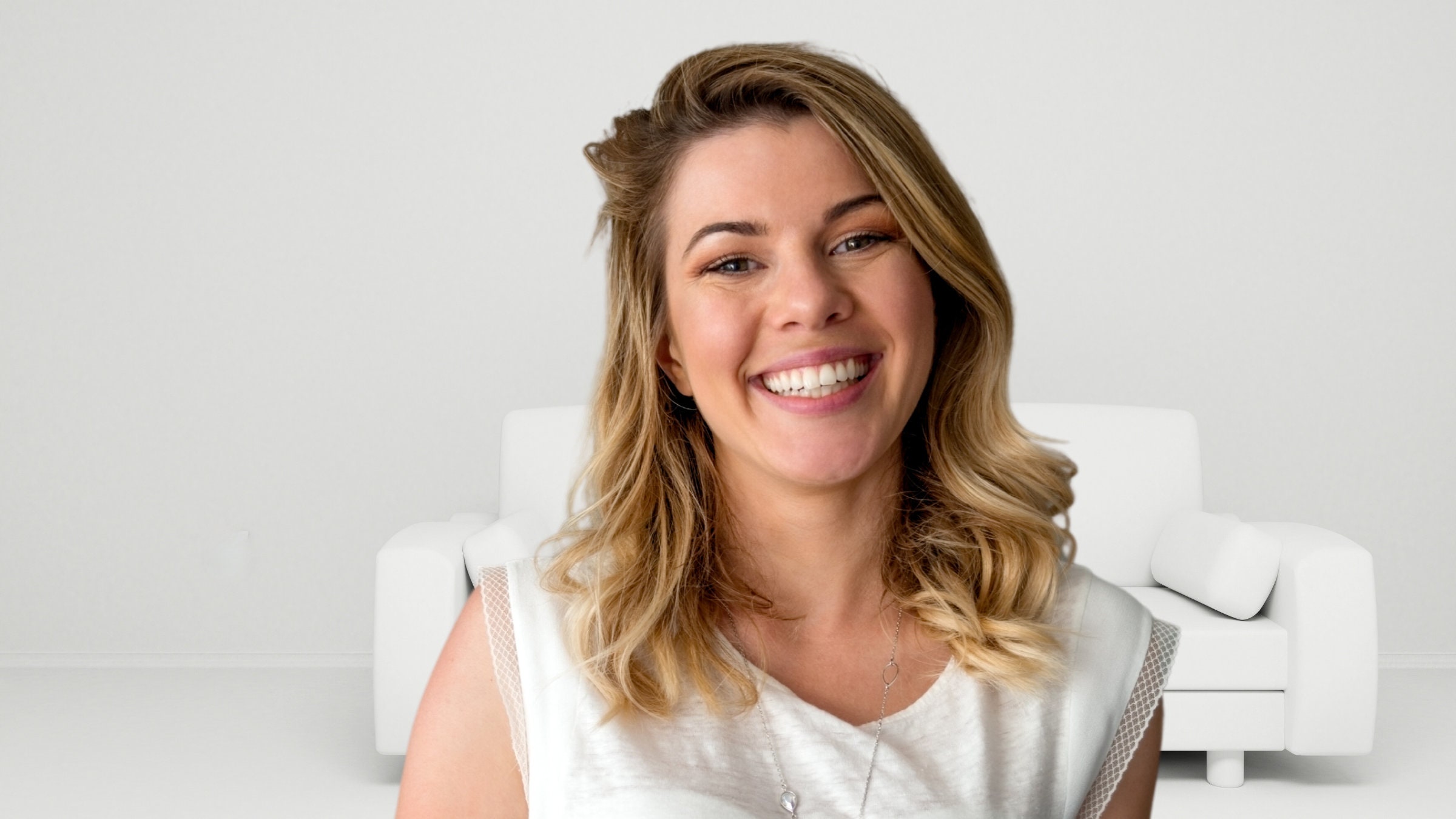 Plain Zoom Background Home Office, Modern Digital Backdrop for Online ...