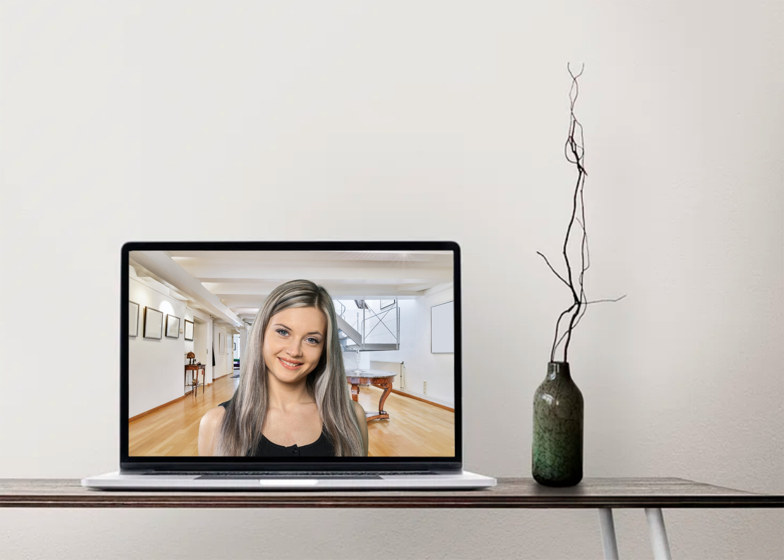 Home Office Digital Background, Zoom Meeting Background, MS Teams ...